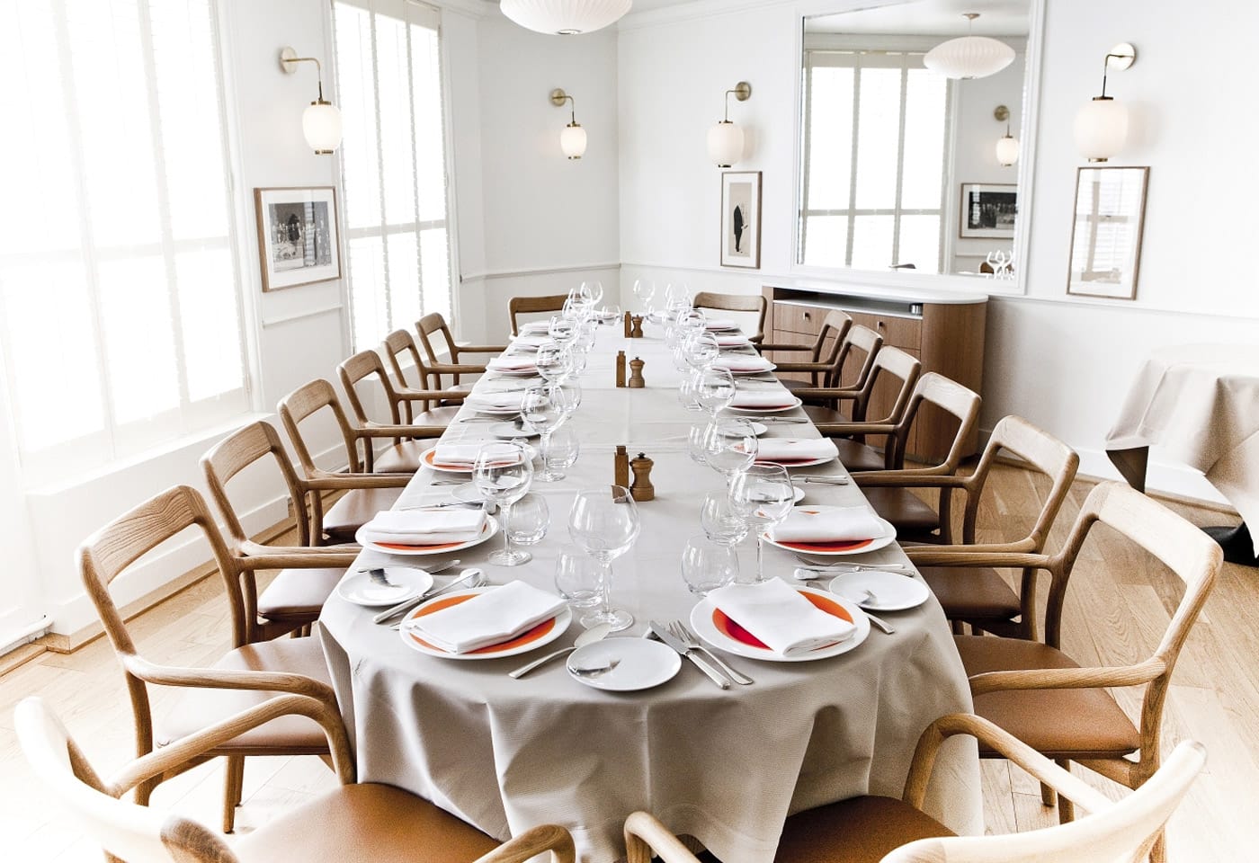 RESTAURANT RECH ALAIN DUCASSE — Paris, France - Mattiazzi