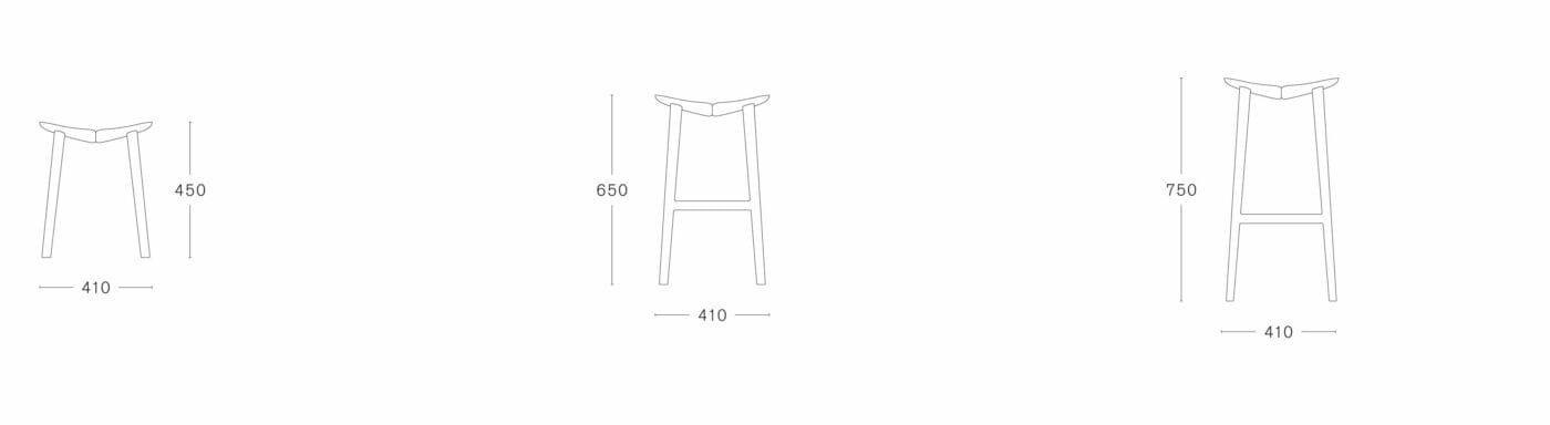 MC3 - Osso Stool By Ronan & Erwan Bouroullec For Mattiazzi